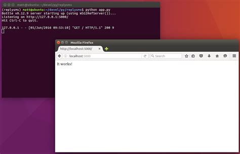 Replying To Sms Text Messages With Python And Bottle Full Stack Python