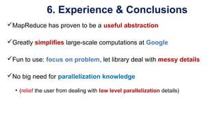 Map Reduce Simplified Data Processing On Large Clusters PPT