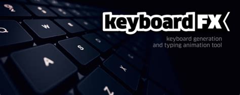 Keyboardfx V12 Script For After Effect Visualstorms