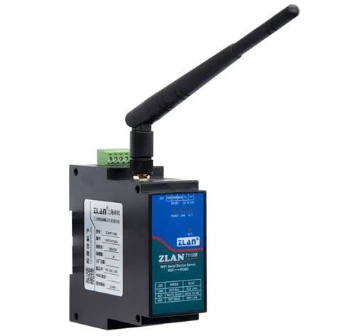 Din Rail Rs485 Wifi Soros Eszköz Tcp Server Converter 7110m Támogatás Modbus Rtu Mqtt Json Fixohu