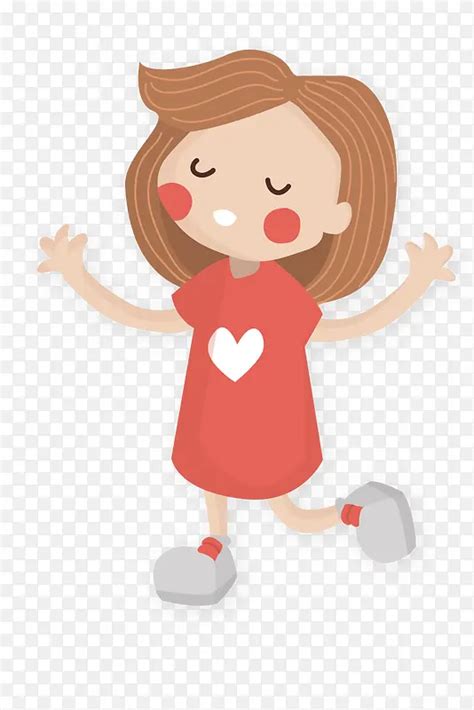 穿粉色裙子的可爱女孩png图片素材下载 图片编号8492236 Png素材网