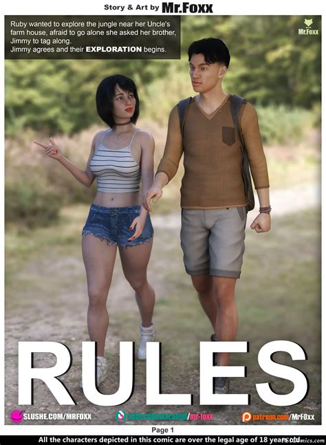 Rules Chapter 1 English Mr Foxx Fsicomics