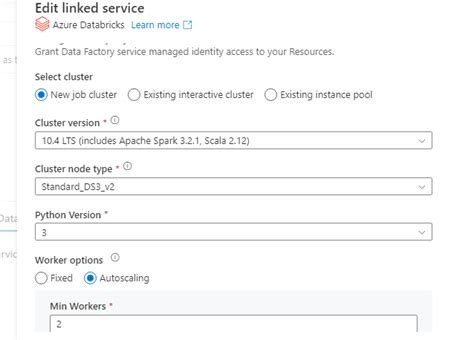 Single Node Databricks Job Cluster From Azure Data Factory Microsoft Qanda