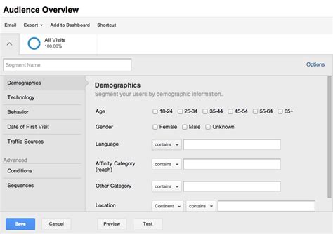 How To Use The New Google Analytics Advanced Segments