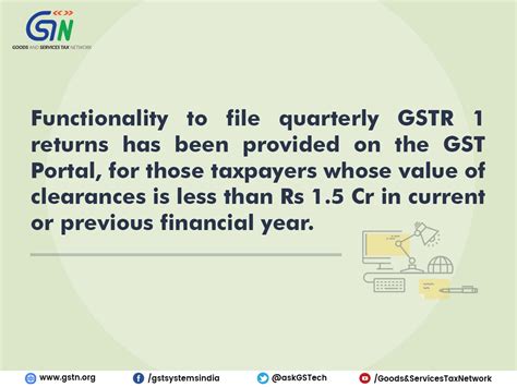 Taxpayers Can Now Opt For Quarterly Filing Of GSTR Returns