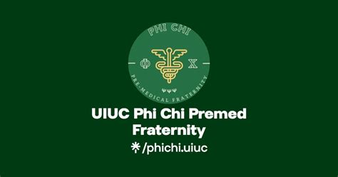 Uiuc Phi Chi Premed Fraternity Linktree