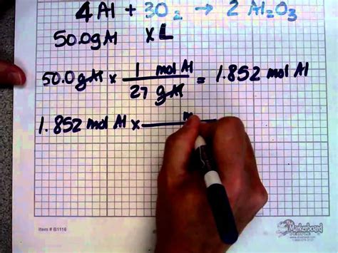 Chemistry Stoichiometry Mass Volume Problems Youtube