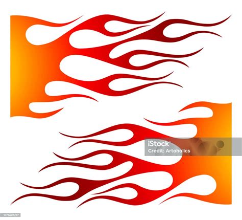 속도 불꽃 스포츠카 데칼 비닐 스티커 경주 용 자동차 부족 화재 불꽃 벡터 아트 그래픽 자동차 자동차 트럭 보트 Suv 오토바이를 위한 사이드 차량 장식 가연성에 대한 스톡