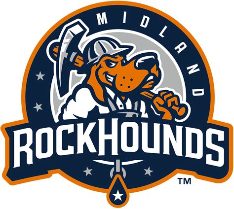 Midland Rockhounds Logo Primary Logo Texas League Aa Tl Chris
