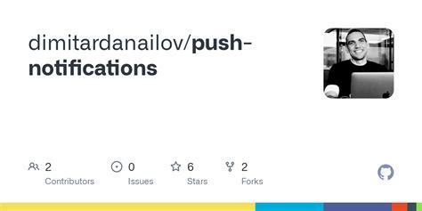 github dimitardanailov push notifications