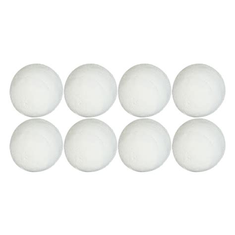 Grand Canyon 8 Piece White Cannon Ball Set 4 Inches Fireplaces Direct