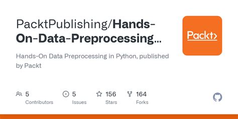 Github Packtpublishing Hands On Data Preprocessing In Python Hands On Data Preprocessing In