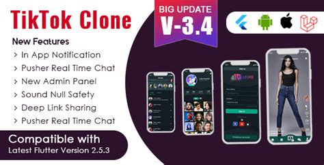 best tiktok clone app template for flutter in 2022 codewatchers