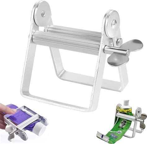 Heavy Duty Toothpaste Roller Metal Toothpaste Squeezer Double Rollers