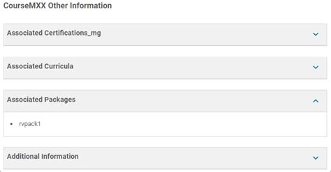 View Packages Associated With A Class