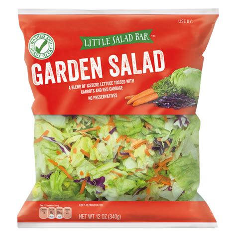 Little Salad Bar Garden Salad Same Day Delivery Or Pickup Aldi