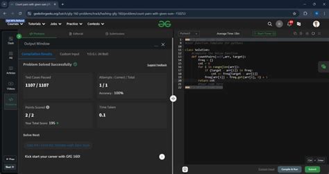 Geekstreak2024 Geeksforgeeks Codingchallenge Gfg160 Navaneeth