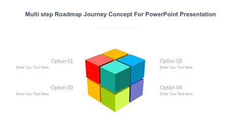 Multi Step Roadmap Journey Concept For PowerPoint Presentation