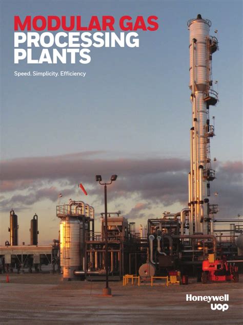 Honeywell Modular Gasprocessing Plants Brochure Pdf Natural Gas Processing Natural Gas