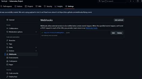 Webhook Trigger Project