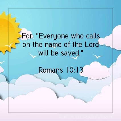Image The Verse Of The Day Romans 10 13