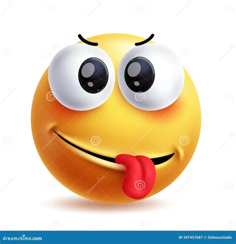 Goofy Emoji Clipart Character 3d Clip Art Emoji In Naughty And