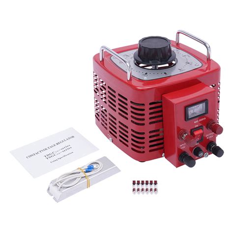 30a Variable Voltage Converter Transformer 0 130v Ac Output Lcd Display
