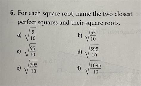 [grade 9 Math Square Roots] How Do I Find The Square Root Of A Fraction R Homeworkhelp