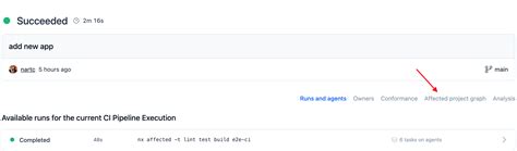 Reduce The Number Of Affected Projects In A Ci Pipeline Execution Nx
