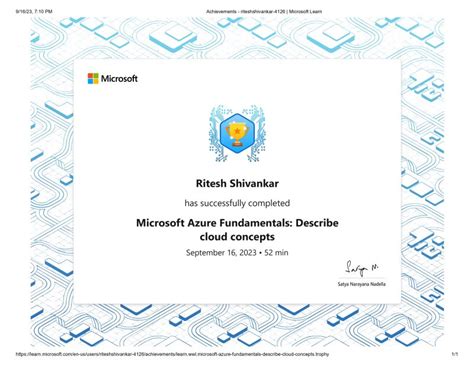 ritesh shivankar on linkedin azurefundamentals cloudcomputing