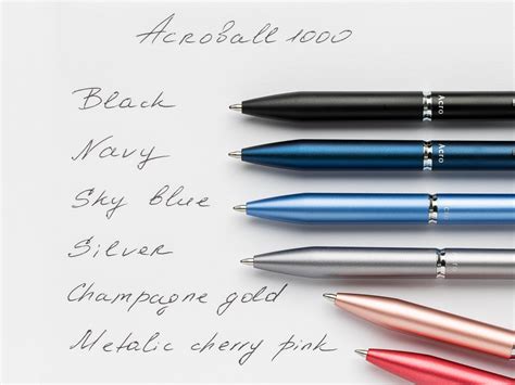 Pilot Acro 1000 Eleganz Und Schreibkomfort In Trendigem Design