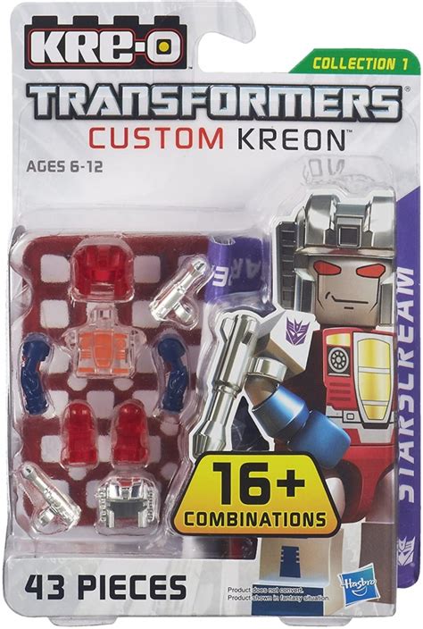 Starscream Transformers Kre O Building Set Toygeek