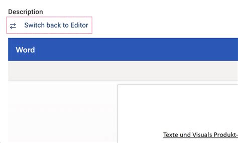 How To Embed Word Documents In The Editor Of Communications Control