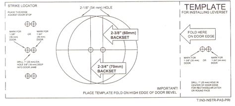 Design 55 Of Printable Door Knob Hole Template Mmvcollection