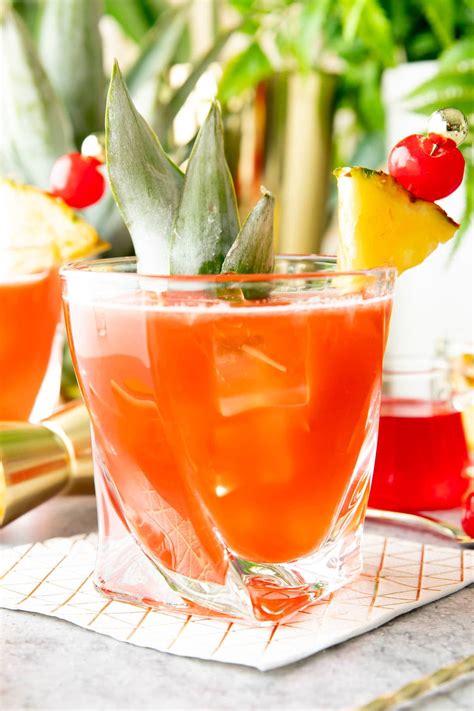 Jungle Bird Cocktail Beaming Baker