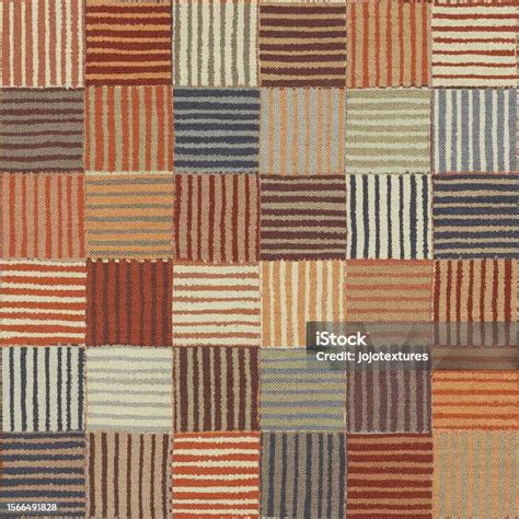 정사각형 패턴 민족 직물 질감 그런지 배경 보헤미안 스타일 패턴 패치워크 3d 일러스트레이션이 있는 러그 원활한 질감 0명에 대한 스톡 사진 및 기타 이미지 Istock