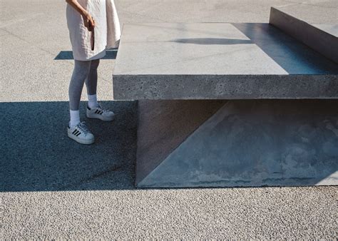 Murray Barker And Laith Mcgregor Create Concrete Ping Pong Tables