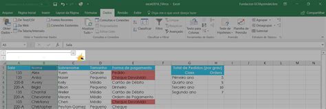 Agrupar Colunas Excel