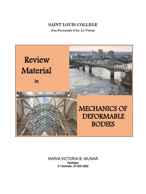 Deformable Bodies Pdf Deformation Engineering Strength Of Materials