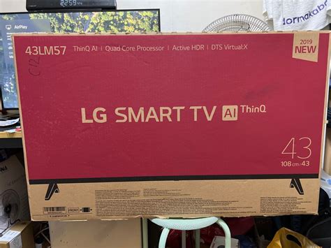 Lg Smart Tv Ai Thinq Cm Tv Home Appliances Tv Entertainment Tv On Carousell
