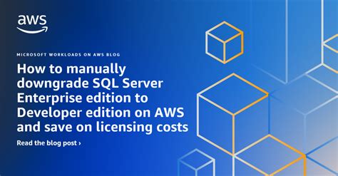 How To Manually Downgrade Sql Server Enterprise Edition To Developer
