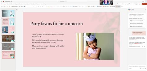 how to create powerpoint presentations with microsoft copilot