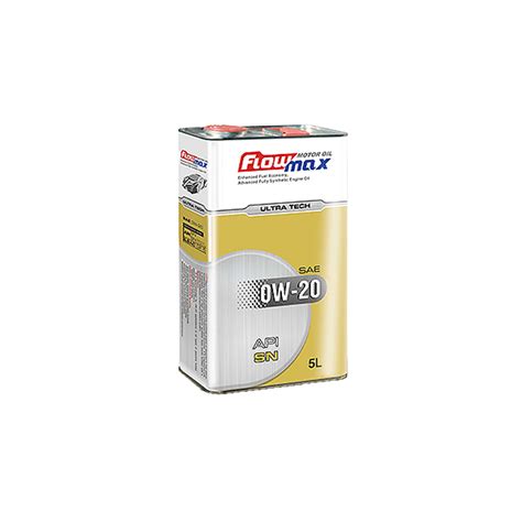 قیمت و مشخصات روغن موتور فلومکس مدل اولترا تک 0w20 حجم 5 لیتر - زیراکو