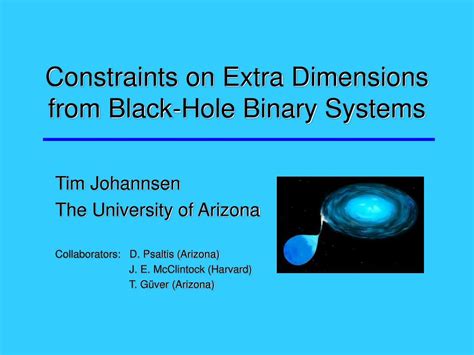 ppt constraints on extra dimensions from black hole binary systems