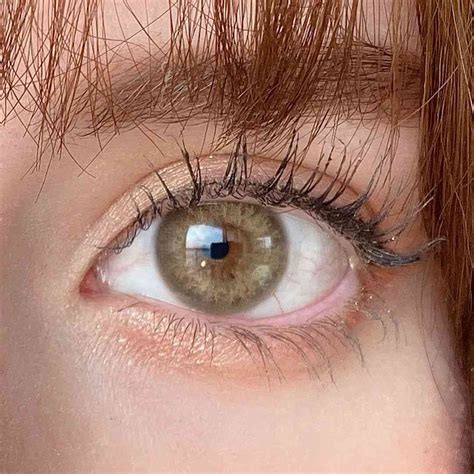 Hazel Contact Lenses Embrace A Natural Earthy Look