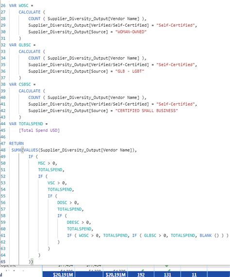 solved calculating custom measure for matrix microsoft fabric community