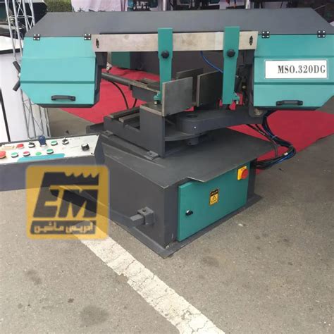 قیمت اره نواری بازویی نیمه اتوماتیک زاویه زن دکل چرخشی