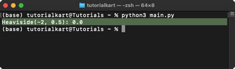 Numpy Heaviside Heaviside Step Function Element Wise