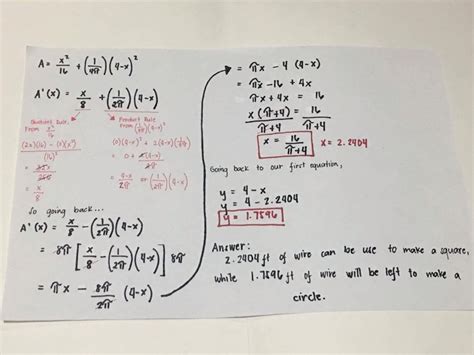 STEM E Basic Calculus Optimization