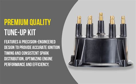 Amazon.com: 4.3L V6 Ignition Distributor Cap Rotor Spark Plug Wires Tune UP KIT Compatible with ...
